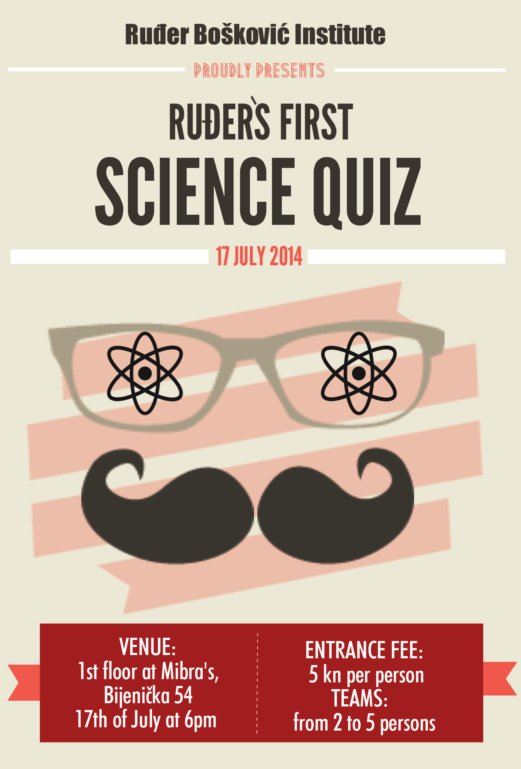 Ruđer’s First Science Quiz - Ruđer Bošković Institute